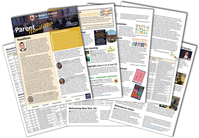 Parent Newsletter (Issue 4) now available - Latest News - St Bede's School
